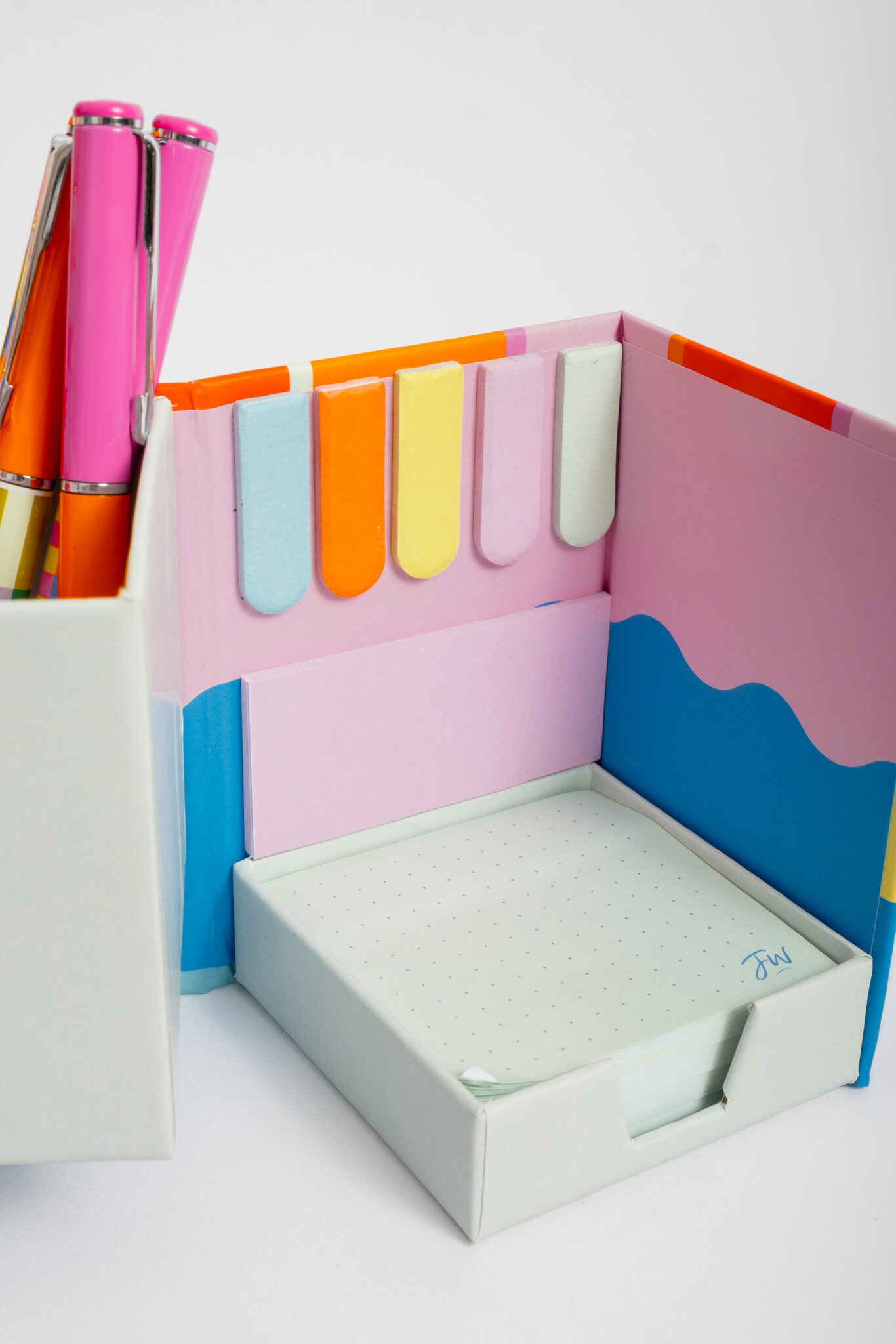 Sticky Notes Box plegable colorblock - Mundo FW